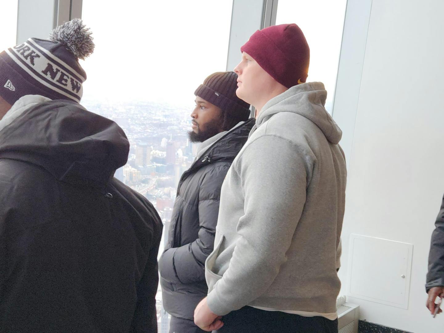 Gophers visit national 9/11 memorial ahead of Pinstripe Bowl