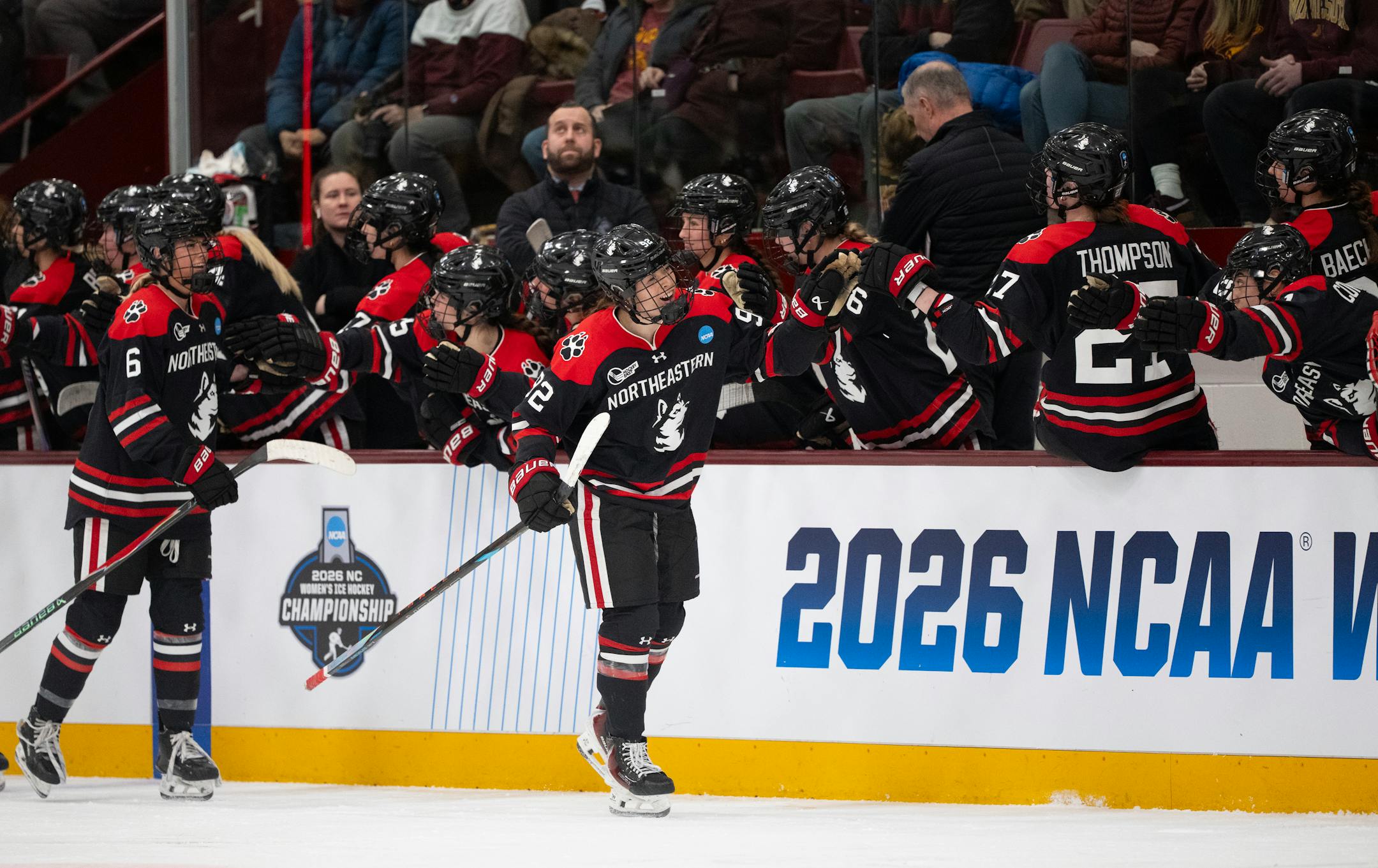 Minnesota Gophers lose to Northeastern Huskies 4-2 in NCAA women's ...