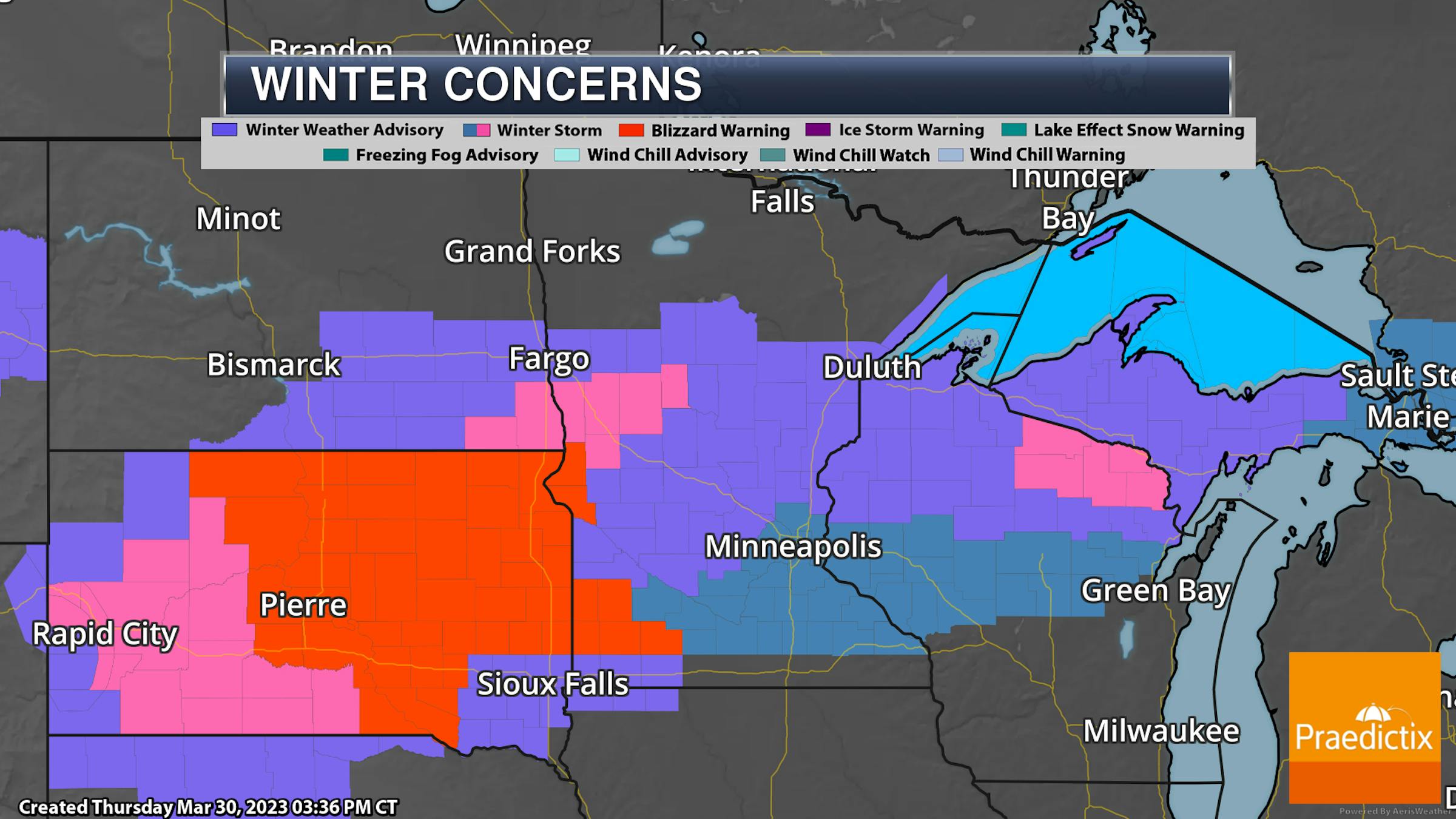 March Going Out Like A Lion With Snow, Ice, And Blizzard Conditions