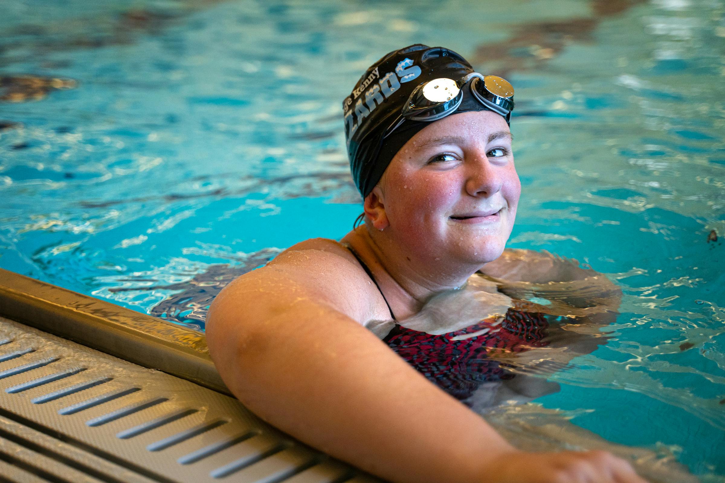 Minnesota teen swimmer has broken more than 100 bones, but her spirit ...