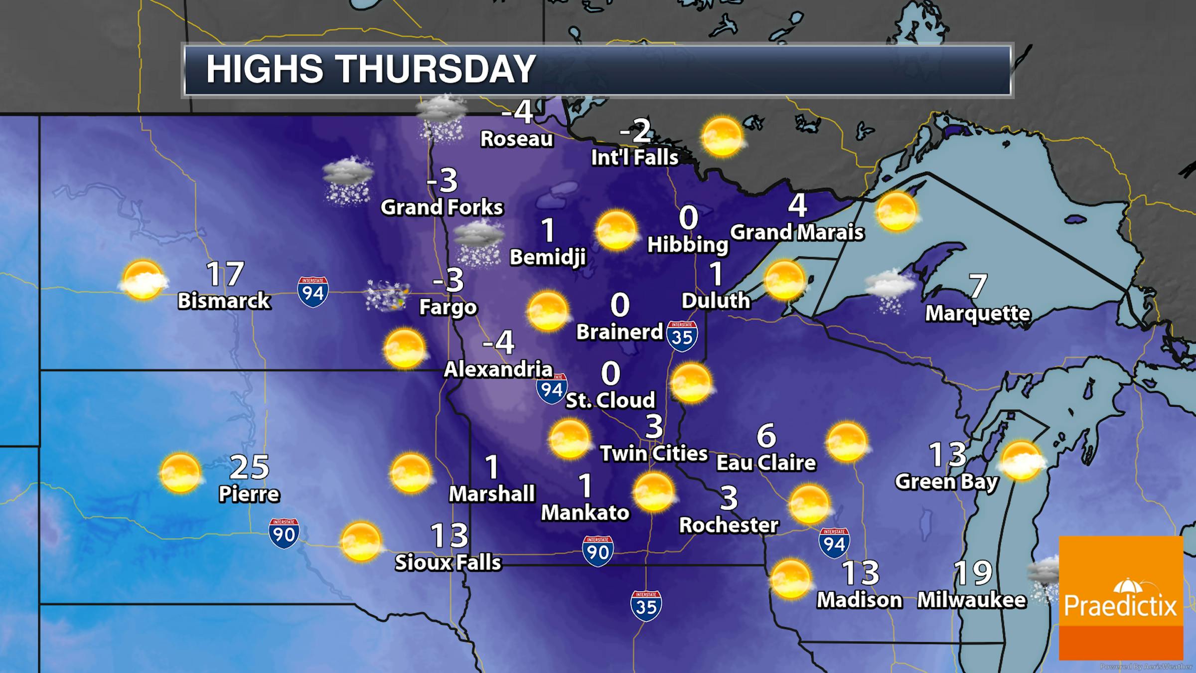 Just Another Cold February Day Thursday, But There Is Some Warmth In ...