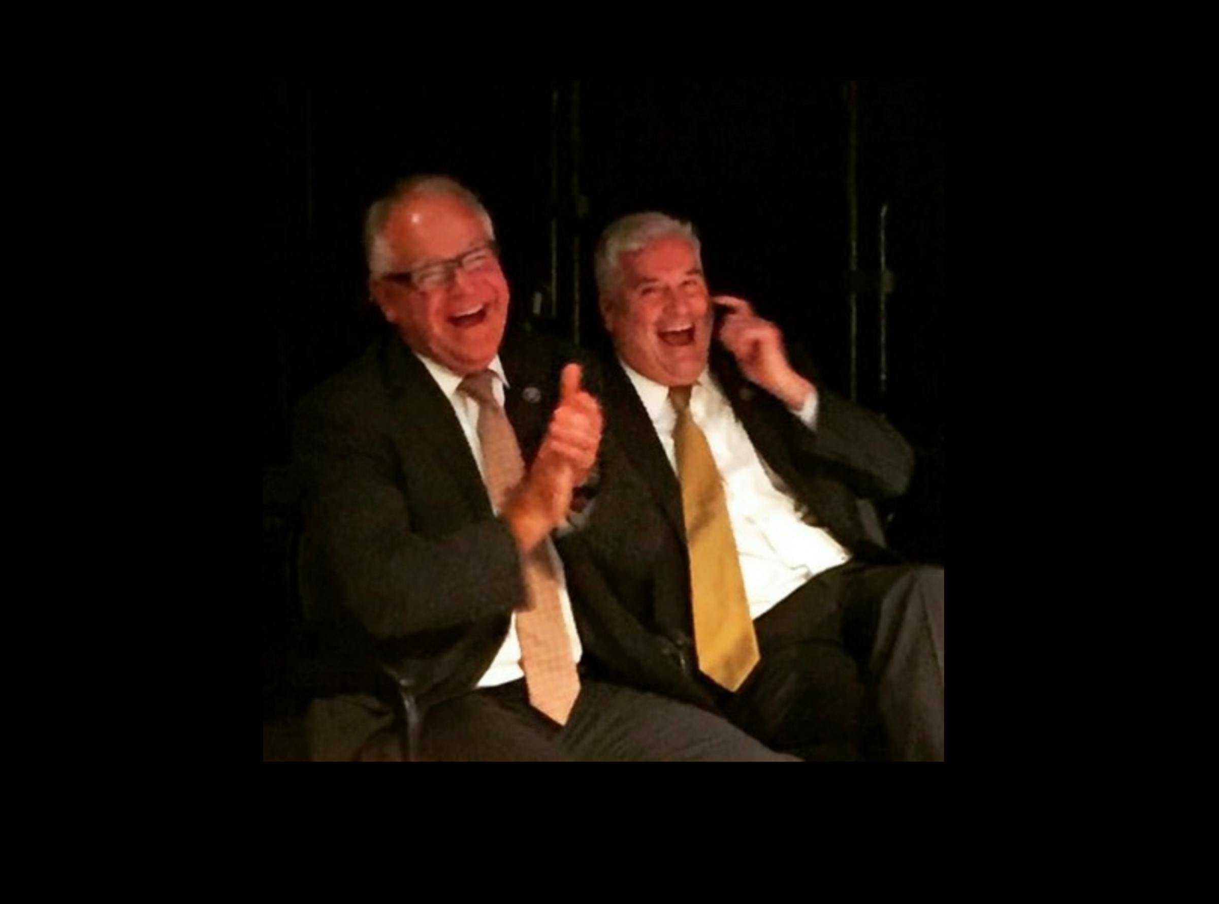 A beloved photo of Walz and Emmer laughing together has resurfaced on ...