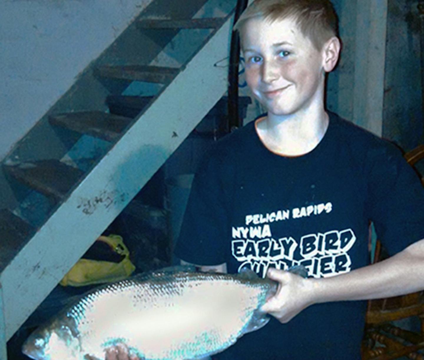 Some kid caught Minnesota's record-setting tullibee (a fish)