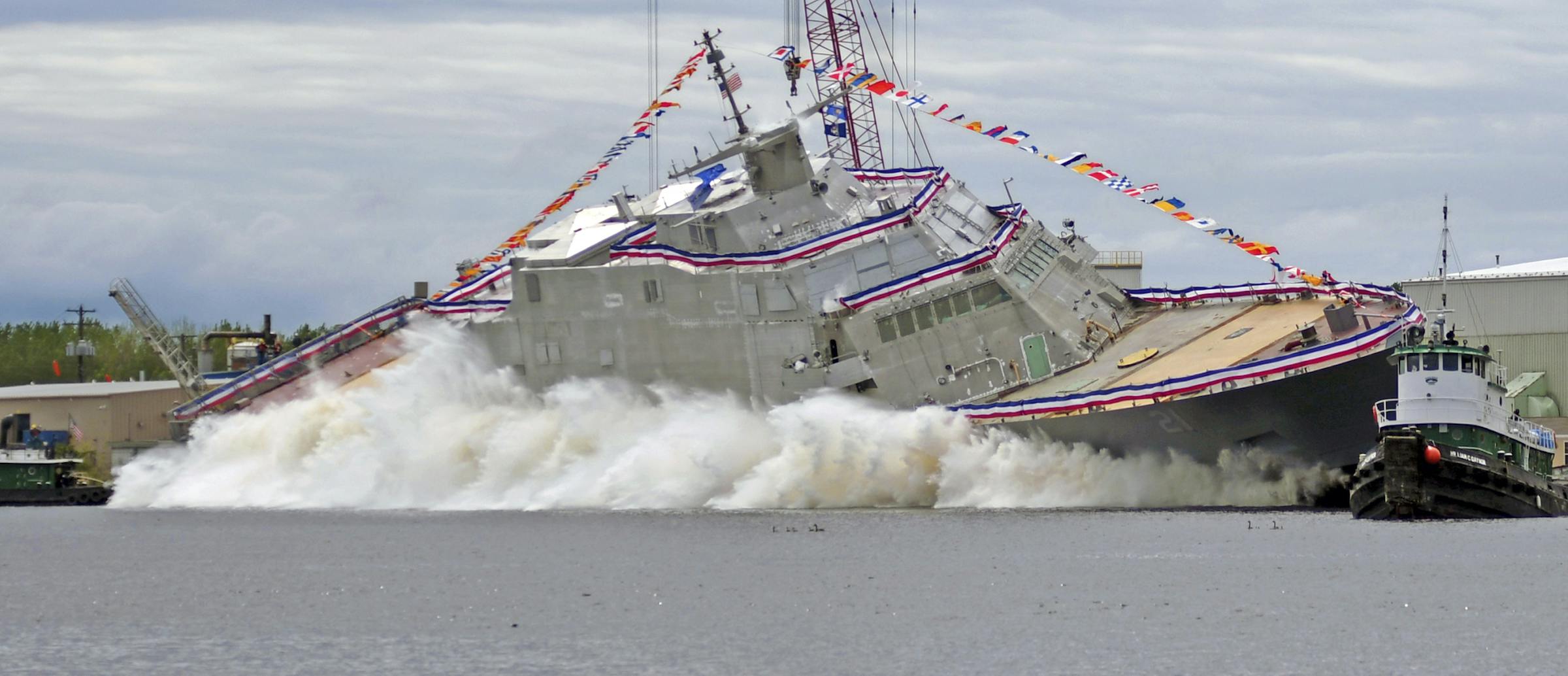 Naval combat ship USS Minneapolis-St. Paul to be commissioned in Duluth