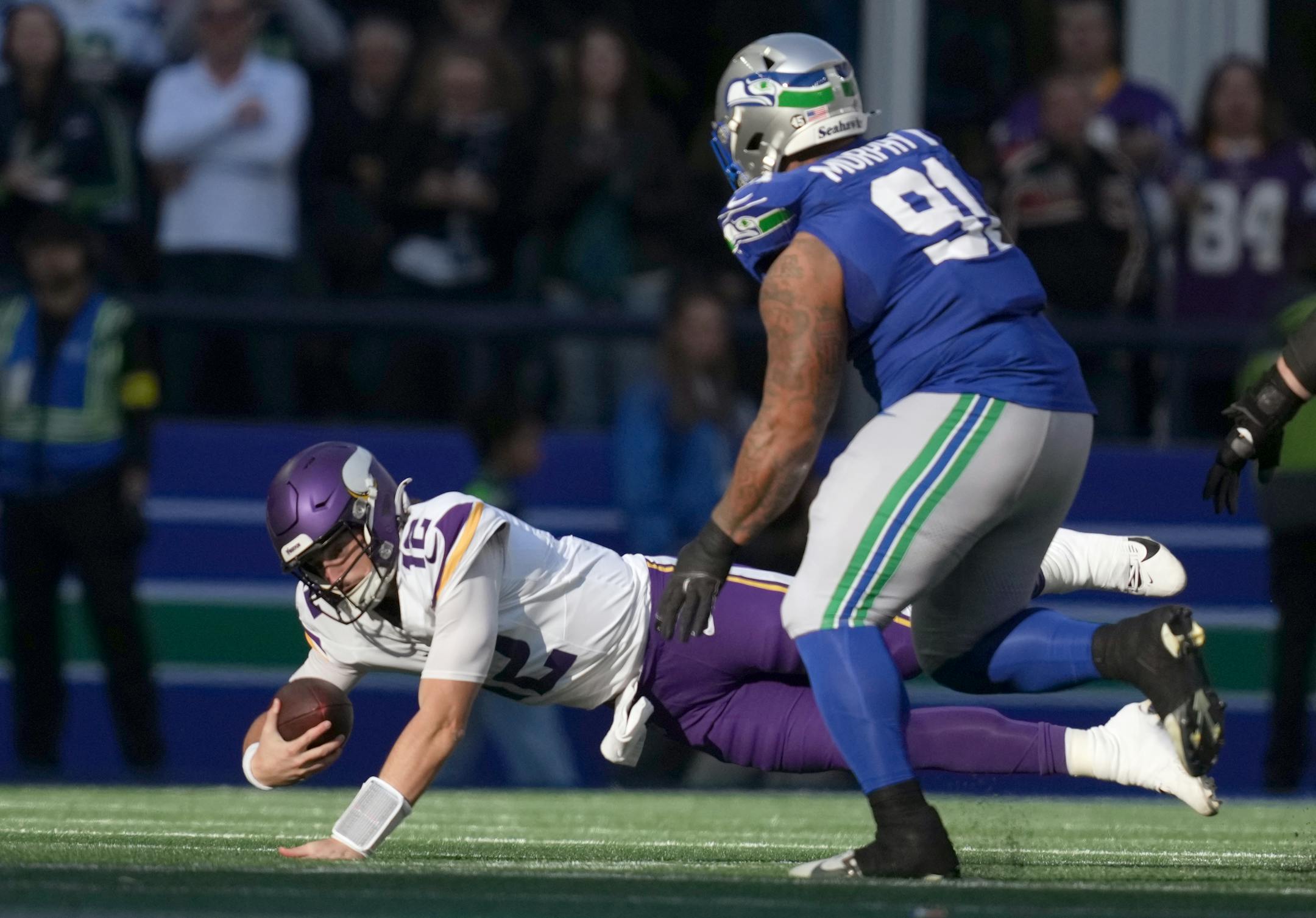 Sam Darnold, Seattle Seahawks beat Minnesota Vikings 26-0